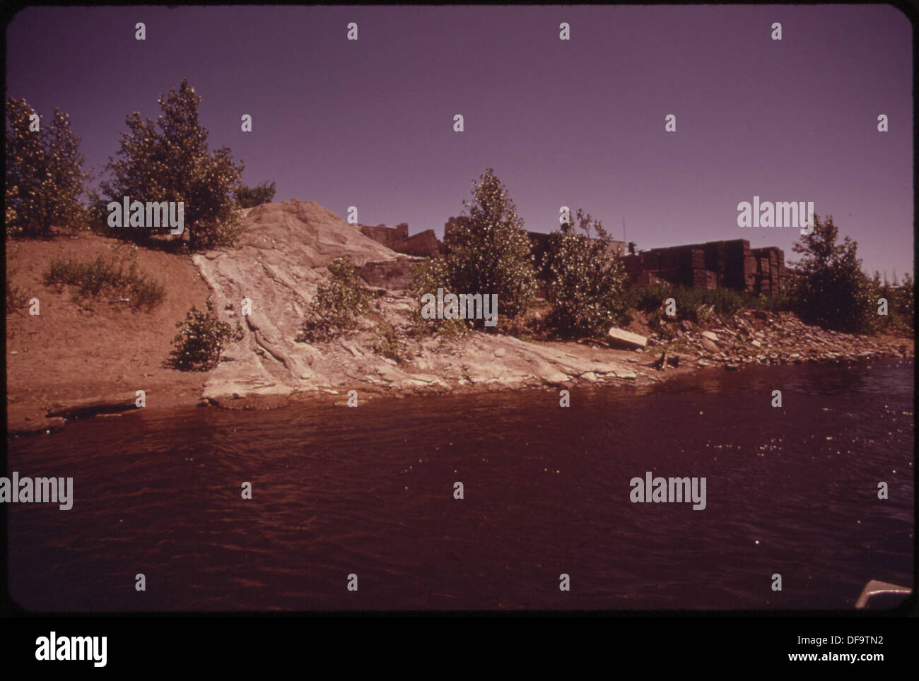 The Marshall Block Company disposes of unused concrete by dumping it ...