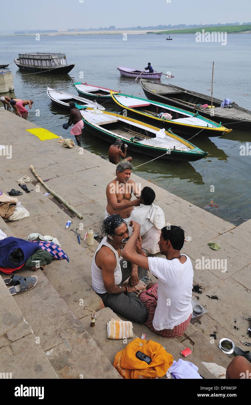 View of Ganges river Stock Photo - Alamy
