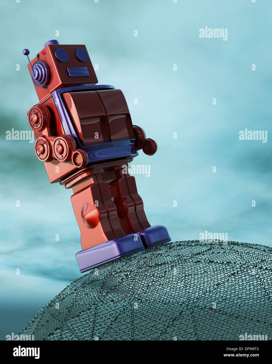 1950s toy robot hi-res stock photography and images - Alamy