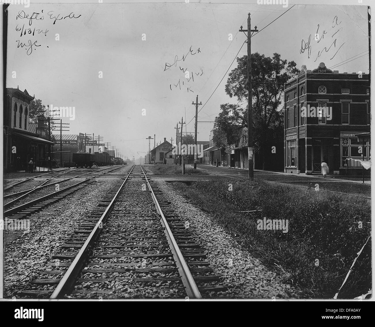 Town of Haubstadt, Indiana 283562 Stock Photo - Alamy