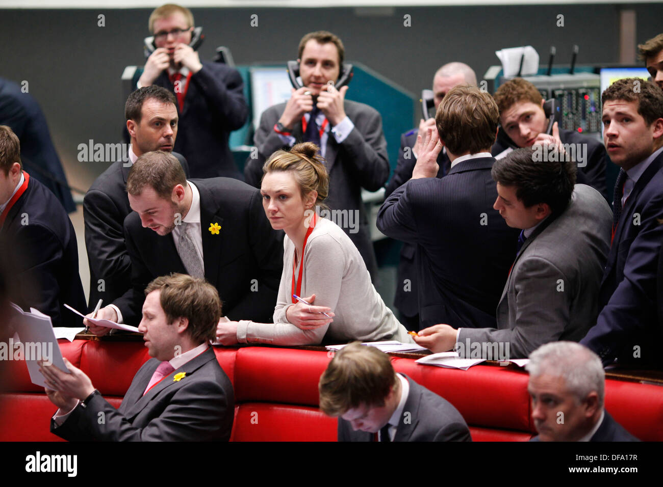 London Metal Exchange in the city of London UK 20 March 2012 Stock ...