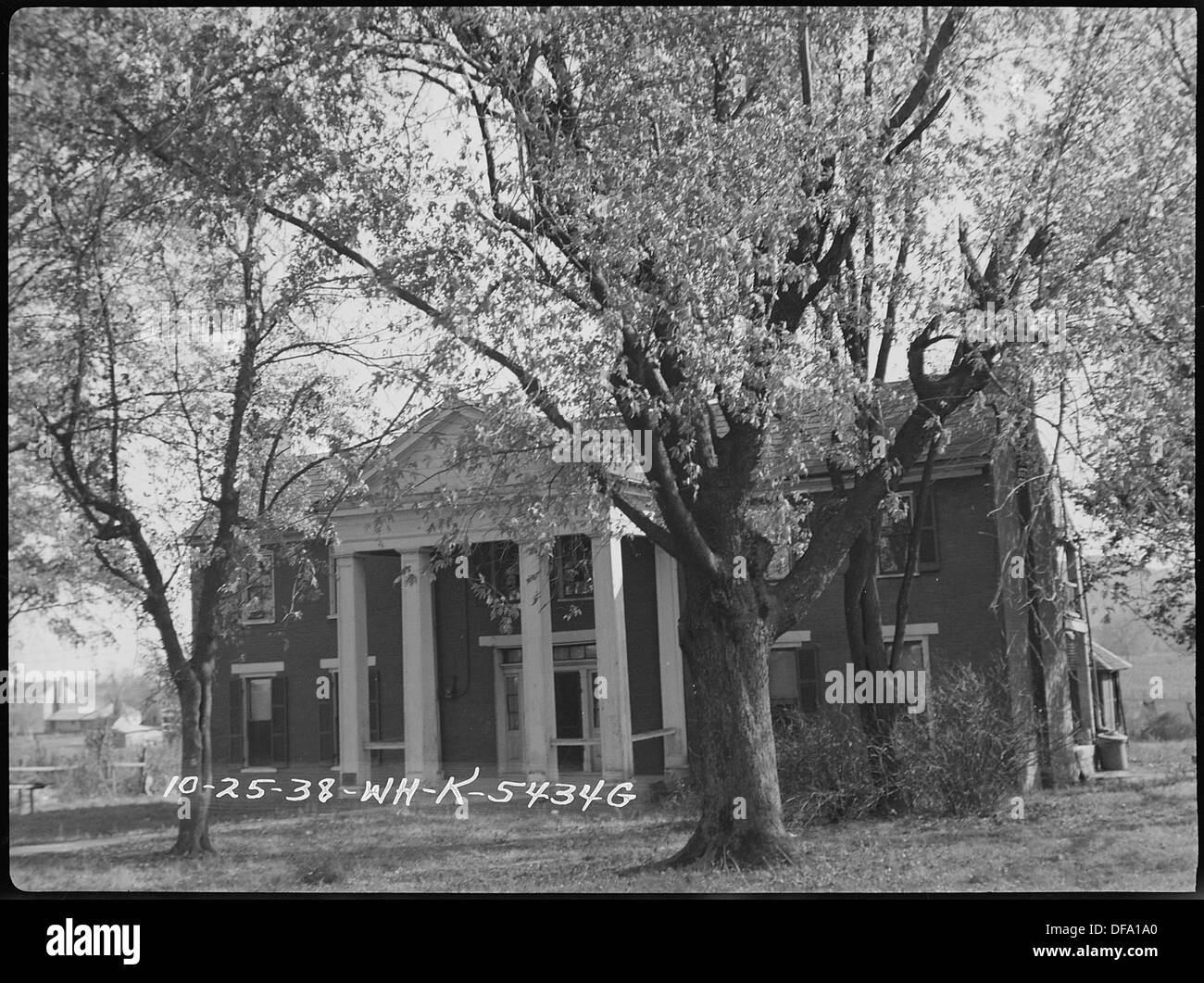 A Truett tract home, part of a housing development, showcasing suburban ...