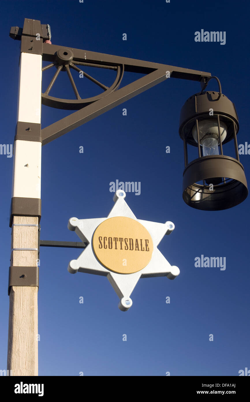 Old Town Scottsdale Sign Arizona Stock Photos & Old Town Scottsdale ...