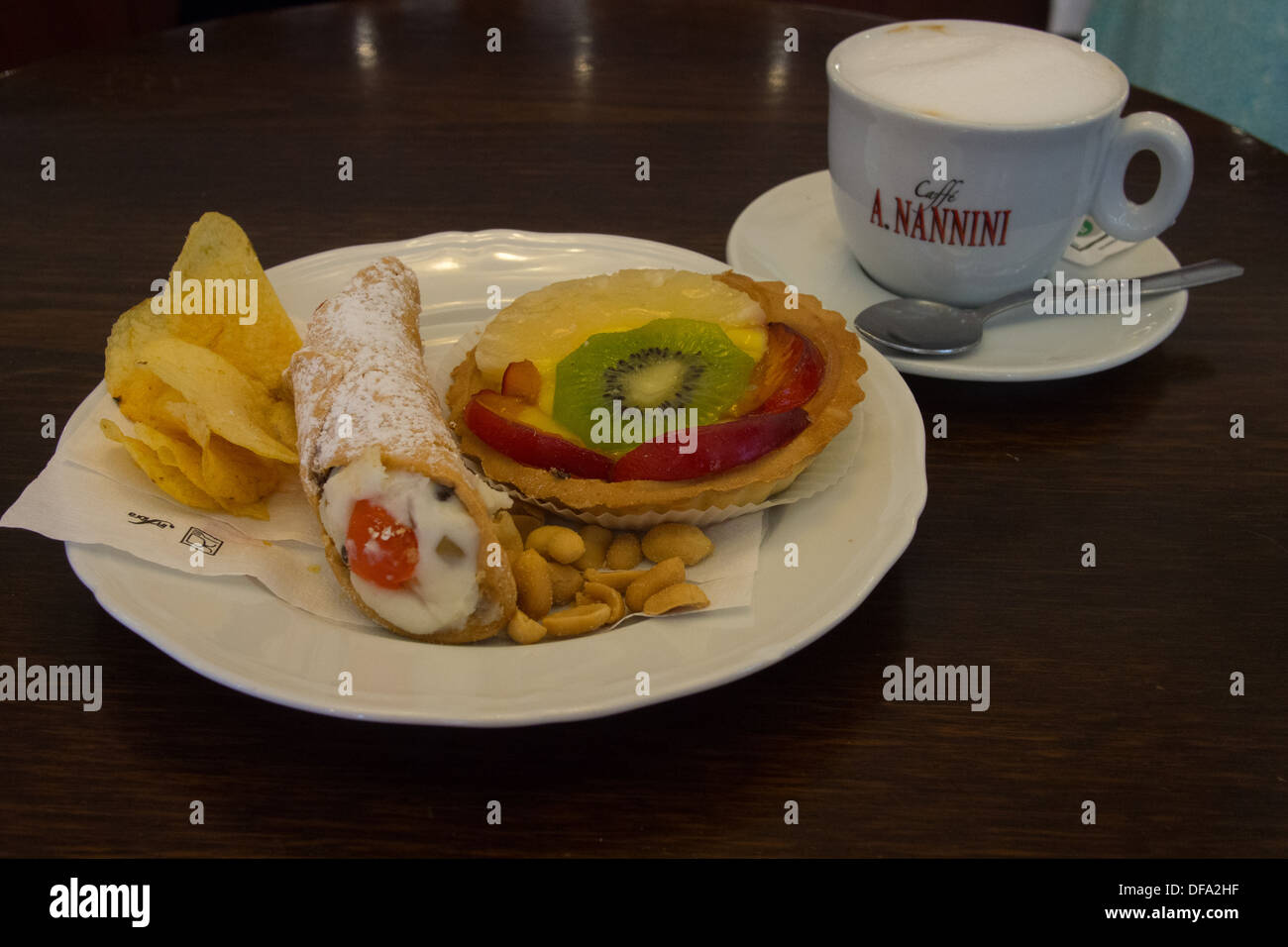 Cafe Nannini, Siena, Tuscany, Italy Stock Photo - Alamy