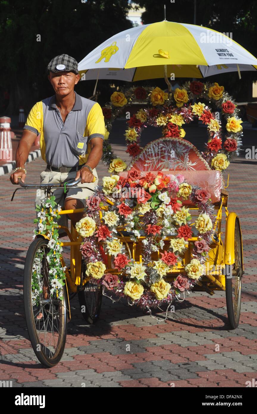 A traditional local rickshaw hi-res stock photography and images - Alamy