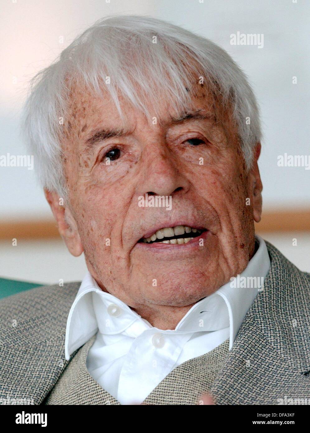 Actor Johannes Heesters, photographed in Berlin on the 7th of June in ...