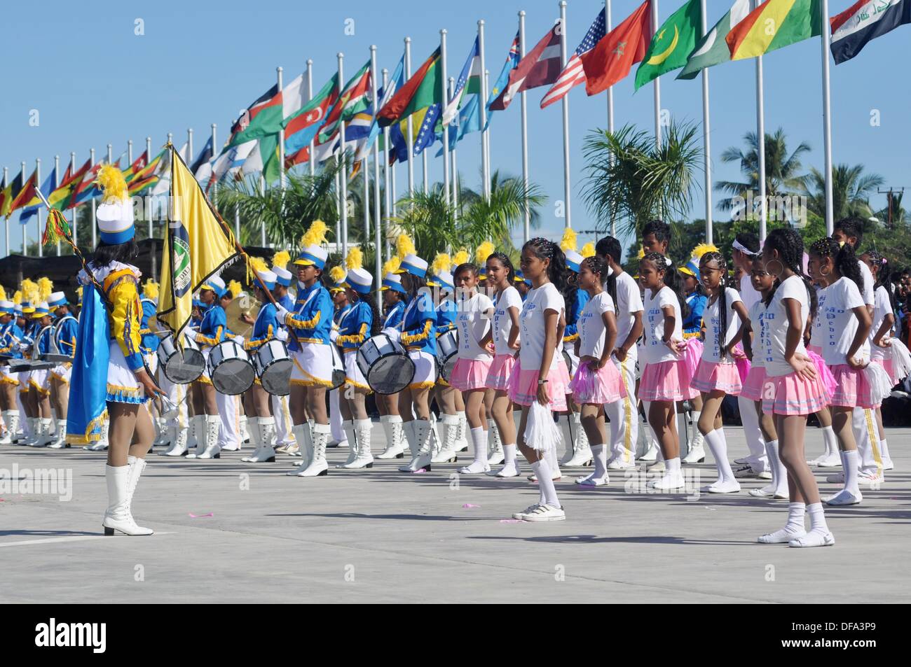 Majorettes parade hi-res stock photography and images - Alamy