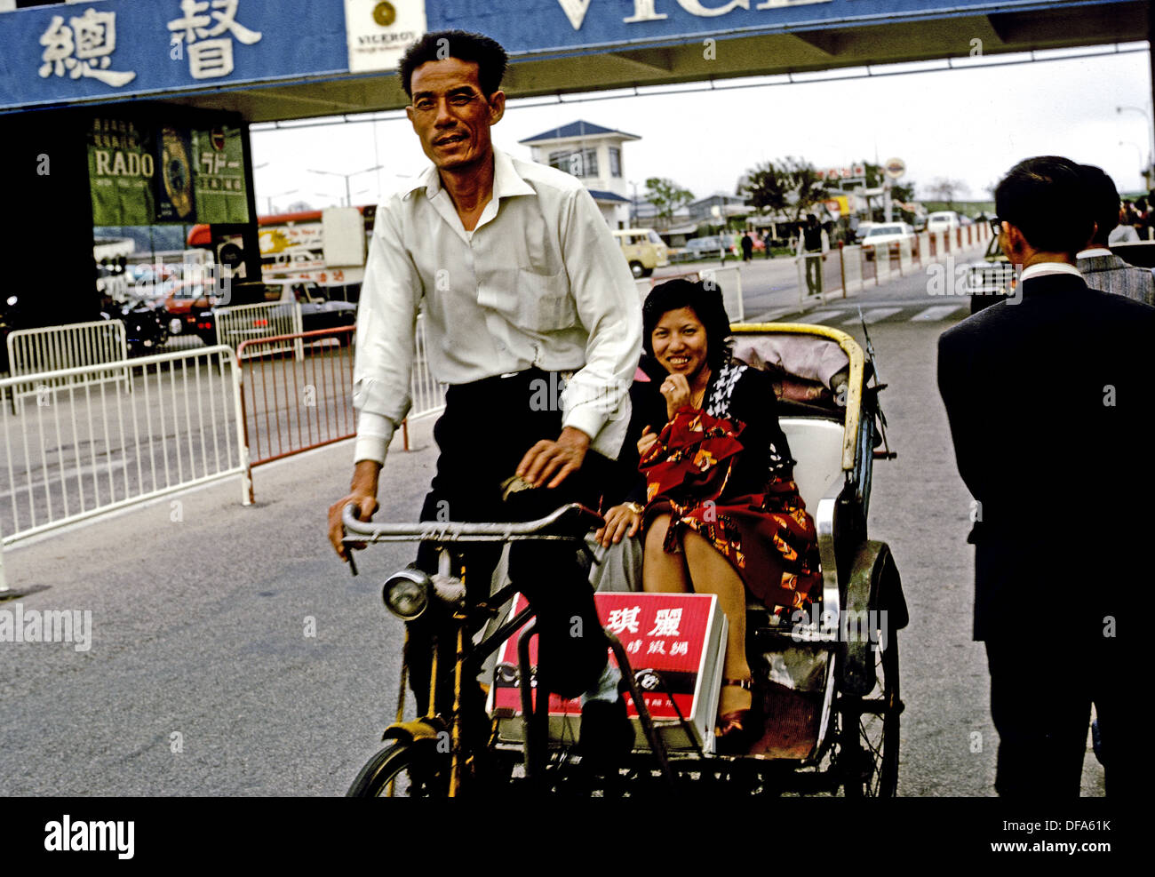 A Rickshaw Macao SAR of China Stock Photo - Alamy