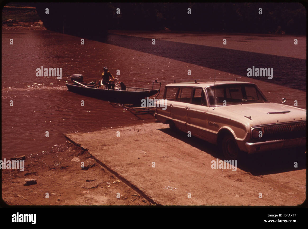 Warren Freeman, age 50, built a cottage on an island in the Kansas ...