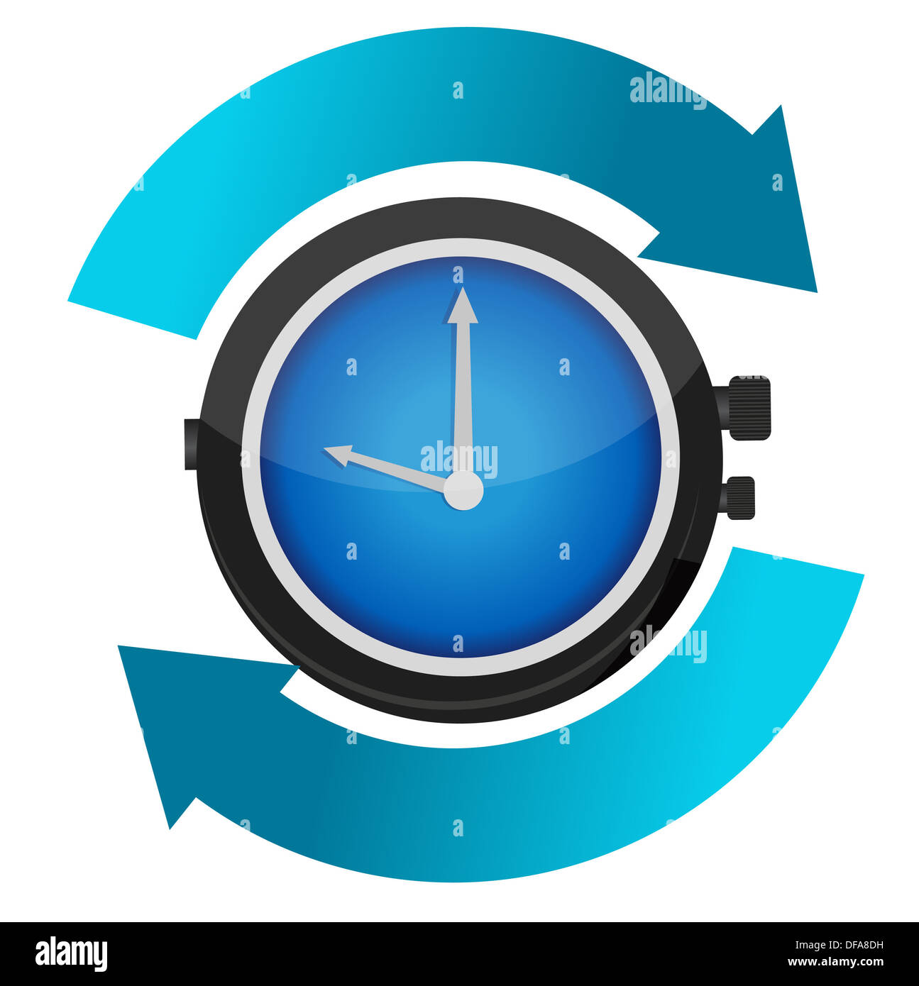 time constant movement concept illustration design Stock Photo - Alamy