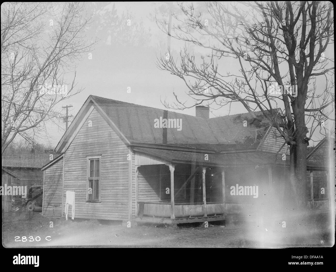The home of Whitmore Day is shown, offering insight into the living ...