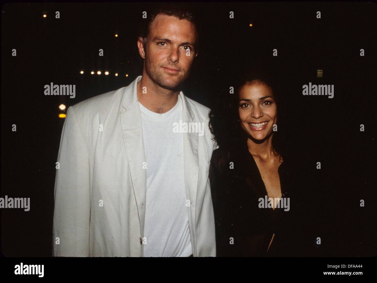 PATRICK CASSIDY with Constance Marie 1990.l0175.(Credit Image: © Sylvia ...