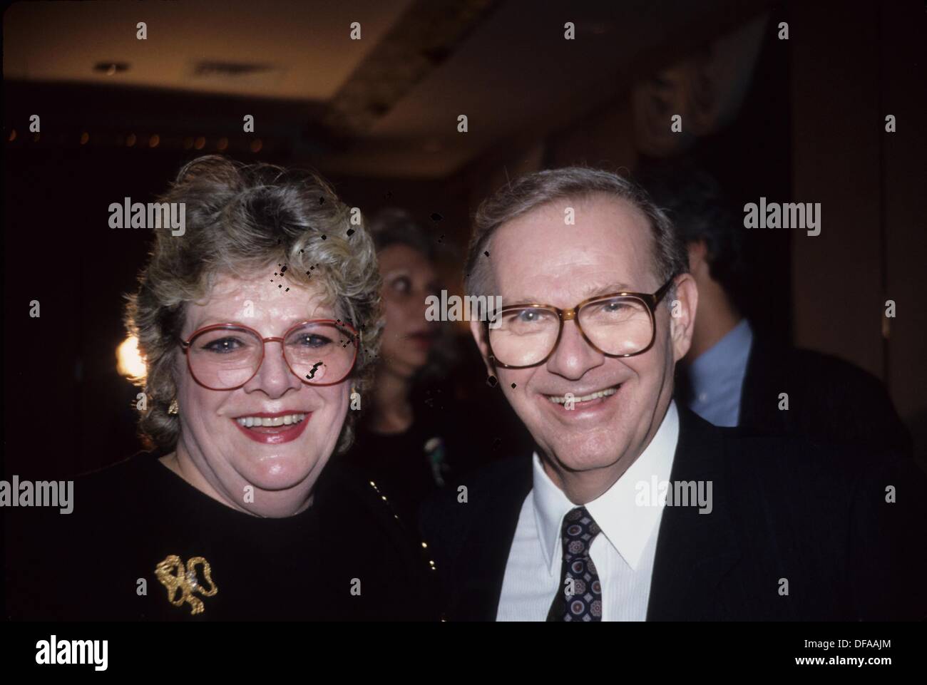ROSEMARY CLOONEY with Stuart Klein.at Rainbow Room 1991.l1098.(Credit ...