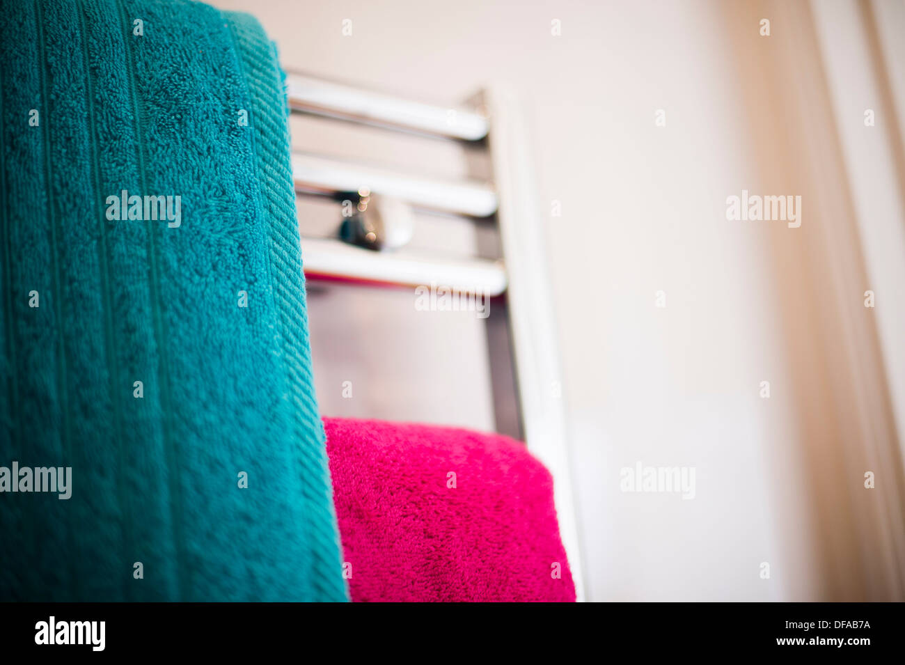 Bathroom towel heater hi-res stock photography and images - Alamy