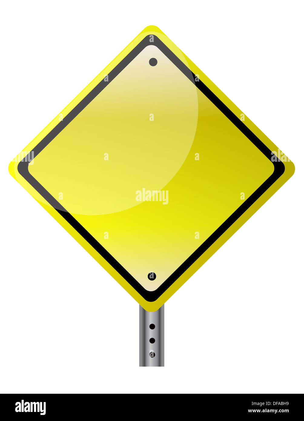 Blank and isolated traffic sign. vector file also available. / Isolated ...