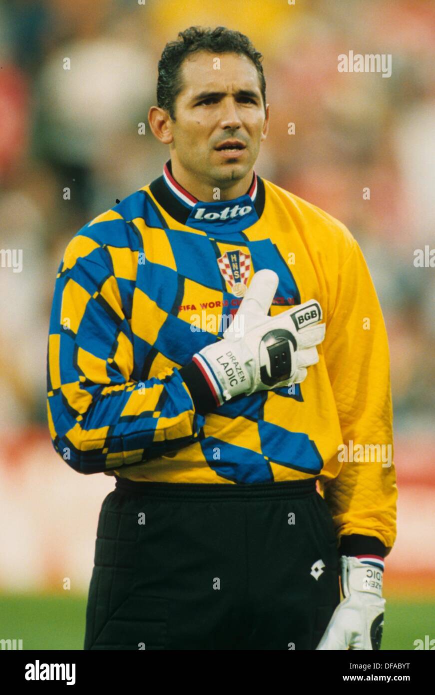 DRAZEN LADIC.World Cup France 1998.Germany VS Croatia.(Credit Image ...