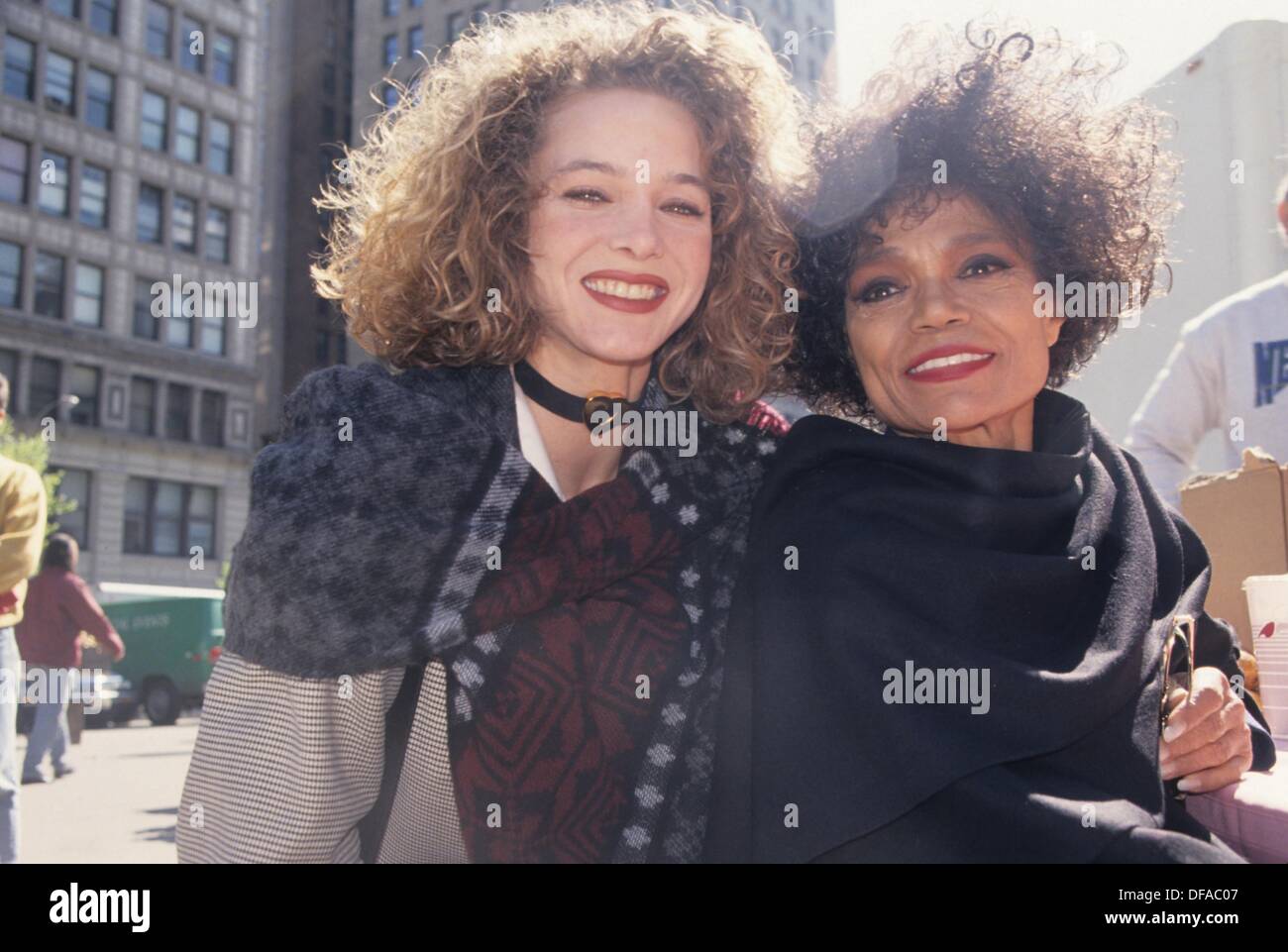 EARTHA KITT at the Earth Day 1994 in New York Greenmarket.l8097rh ...