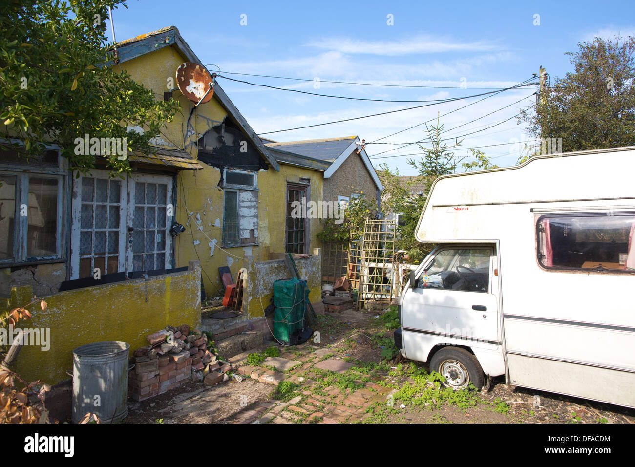 Jaywick, Brooklands Estate, Essex coastal town, considered the most ...
