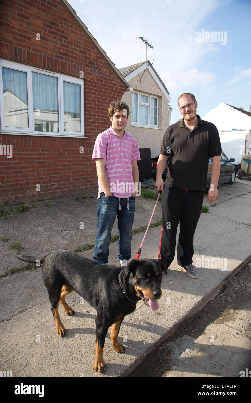 Residents of Jaywick, Brooklands Estate, Essex coastal town, considered ...