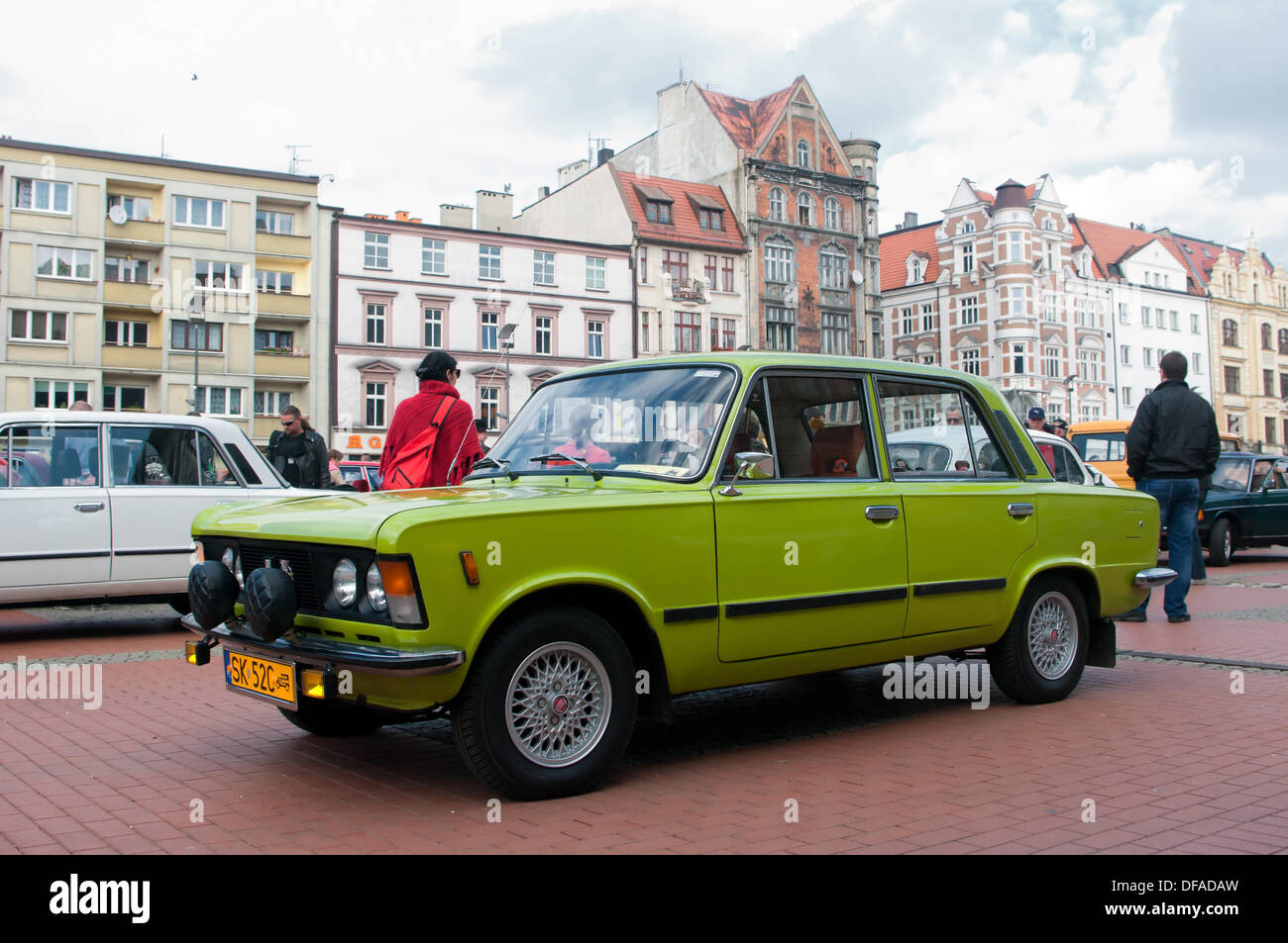 Historic Vehicle Parade in Bytom Stock Photo - Alamy