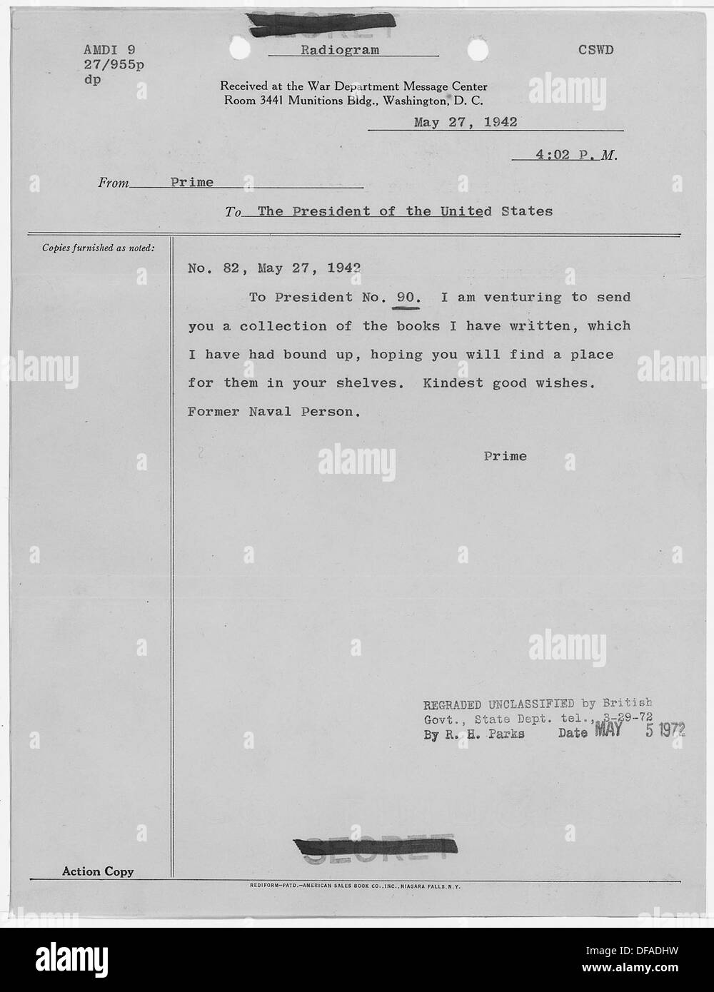 Wartime communication strategies hi-res stock photography and images ...