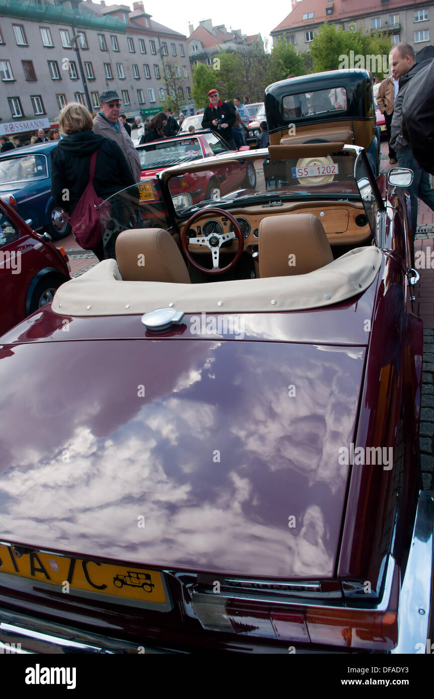 Historic Vehicle Parade in Bytom Stock Photo - Alamy