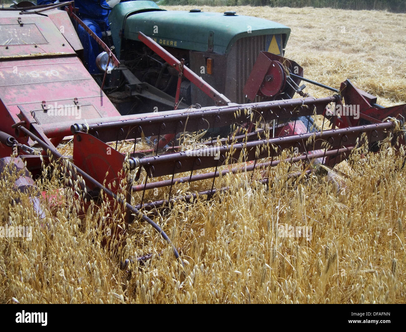 Thresher Threshing Machine High Resolution Stock Photography and Images ...