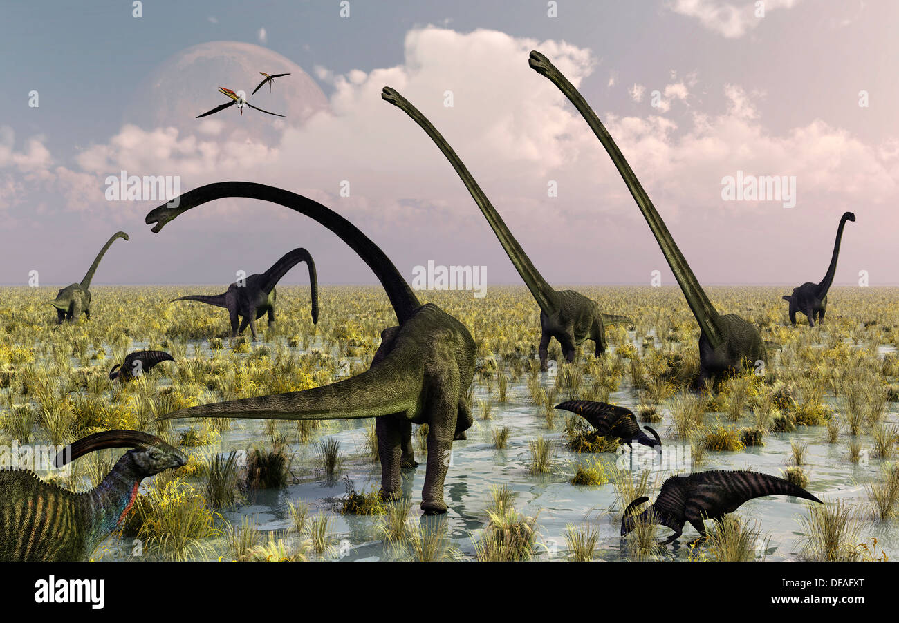 Sauropods hi-res stock photography and images - Alamy