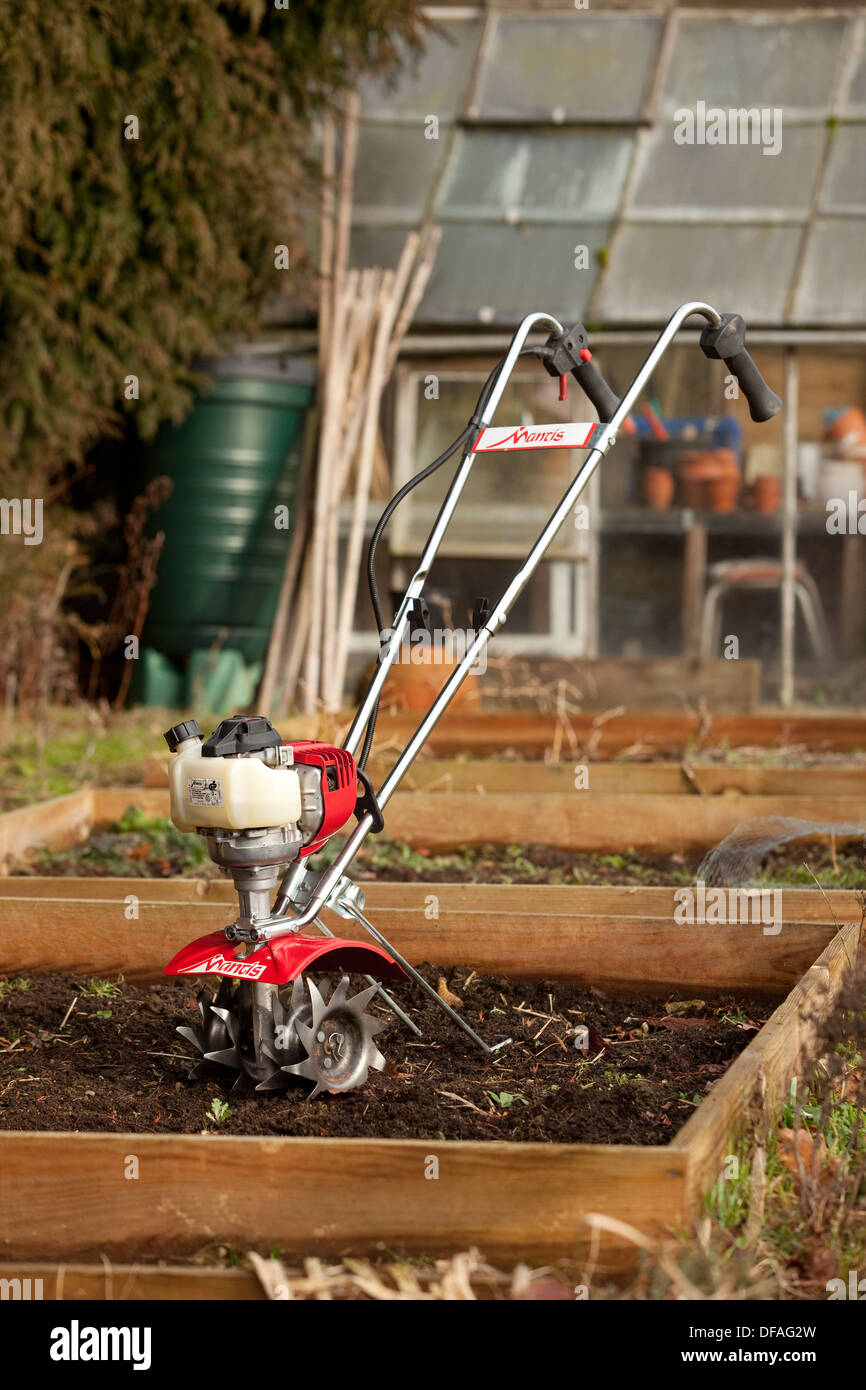 Mantis Rotavator UK Stock Photo - Alamy
