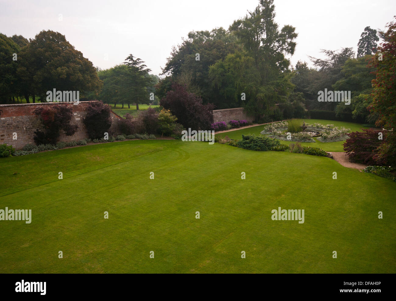 The Gardens Of Farnham Castle Surrey UK Stock Photo - Alamy