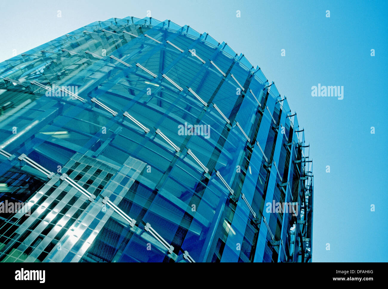 Modern spiral parking lot hi-res stock photography and images - Alamy