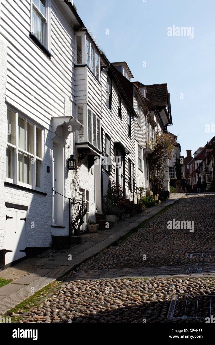 MERMAID STREET. RYE EAST SUSSEX UK Stock Photo - Alamy