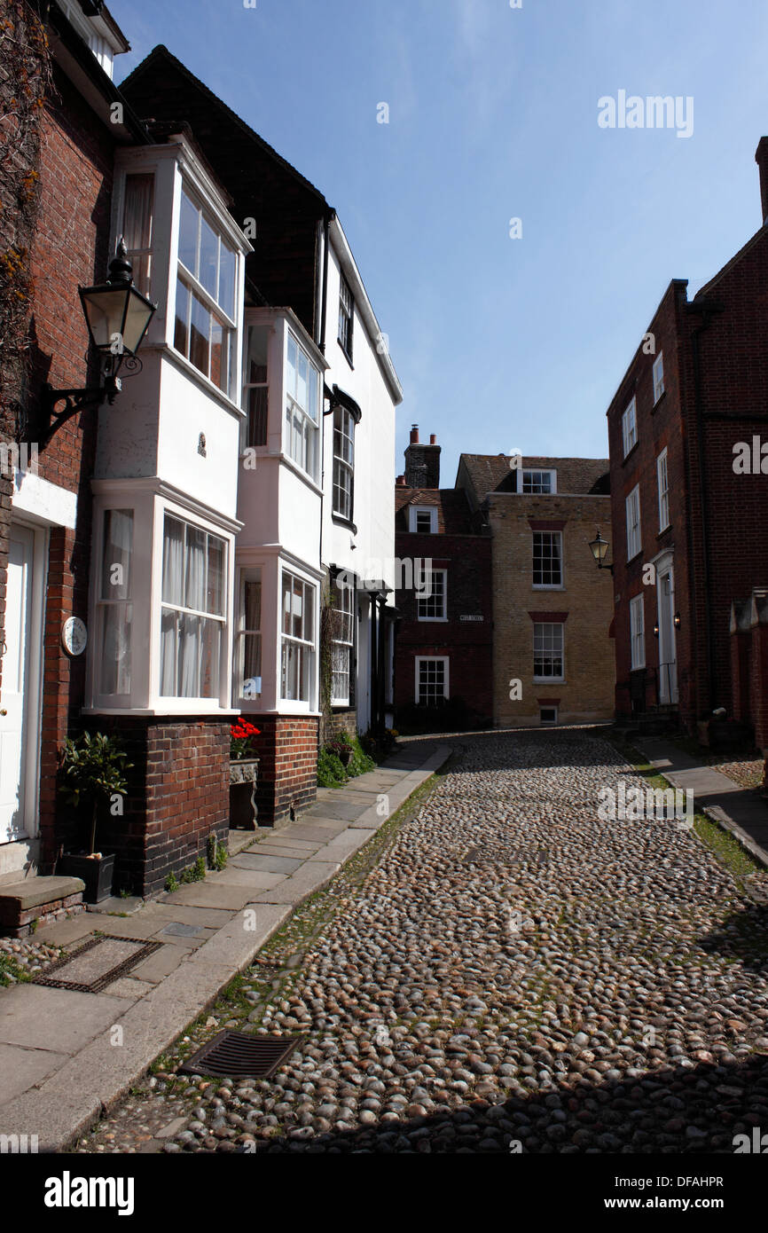 MERMAID STREET. RYE EAST SUSSEX UK Stock Photo - Alamy