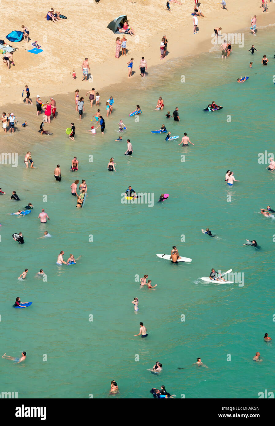 Stay cation cornwall cornish england english british uk above aerial hi ...