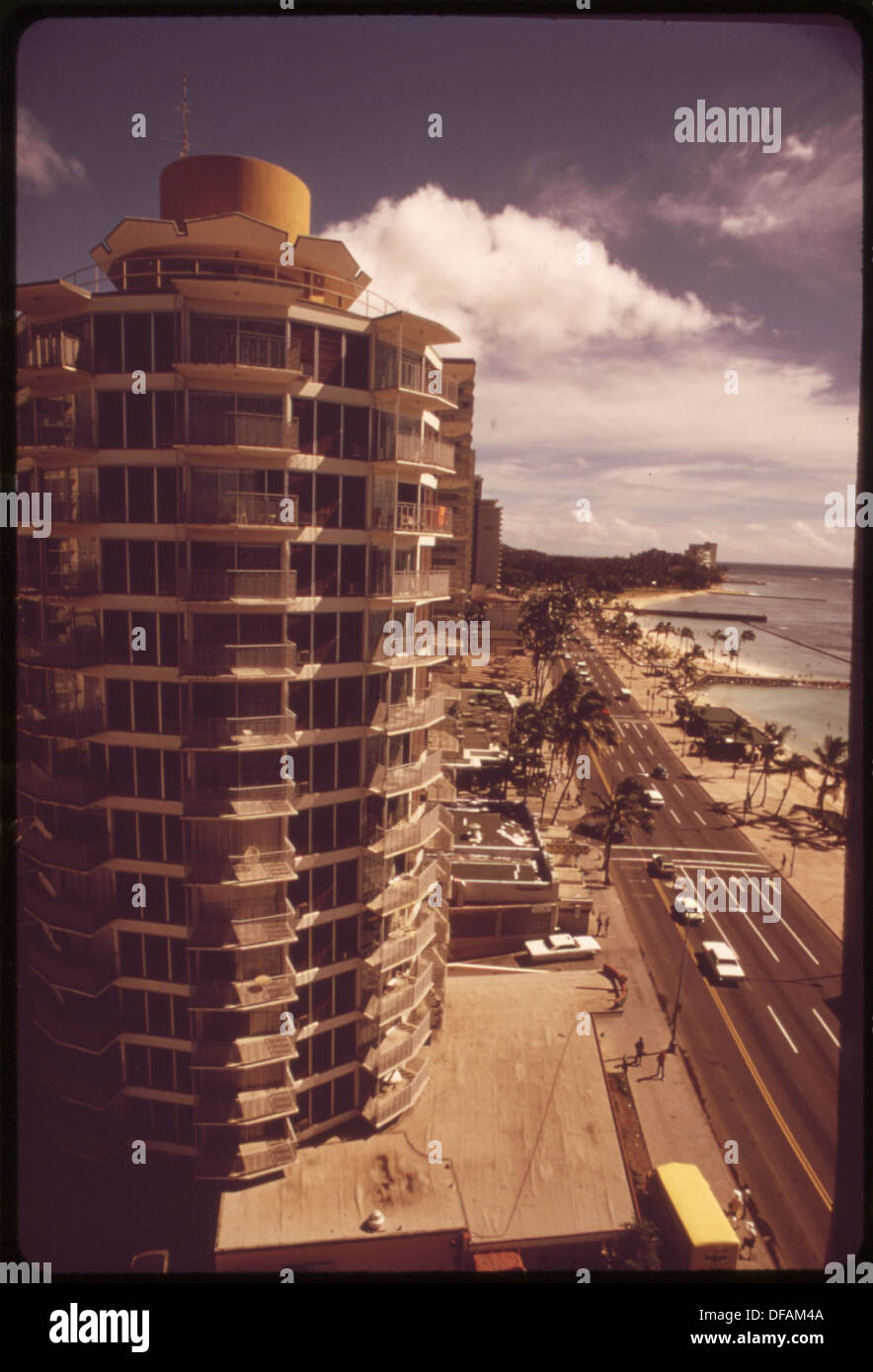 The Round Hotel at Waikiki Beach is a distinctive architectural ...