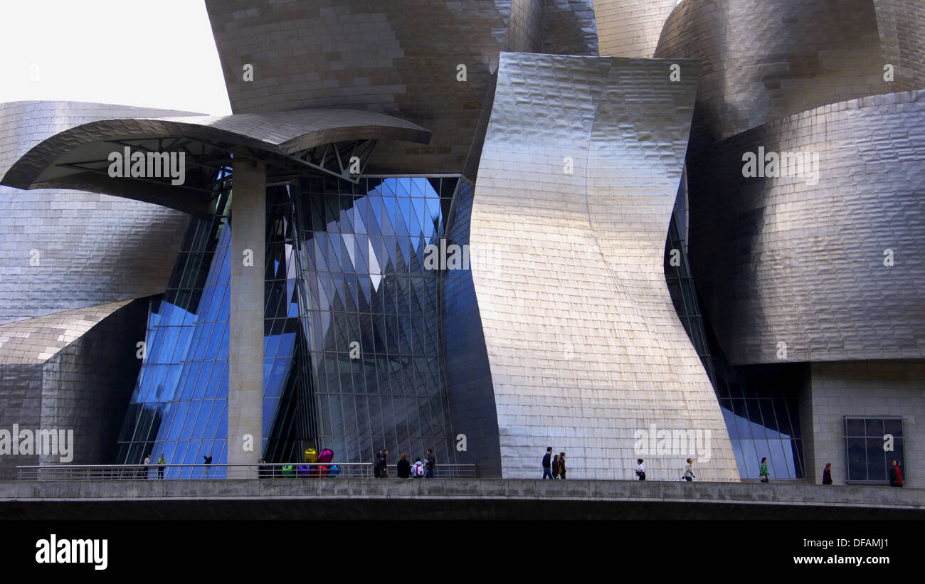 The Guggenheim. Bilbao. Spain Stock Photo - Alamy
