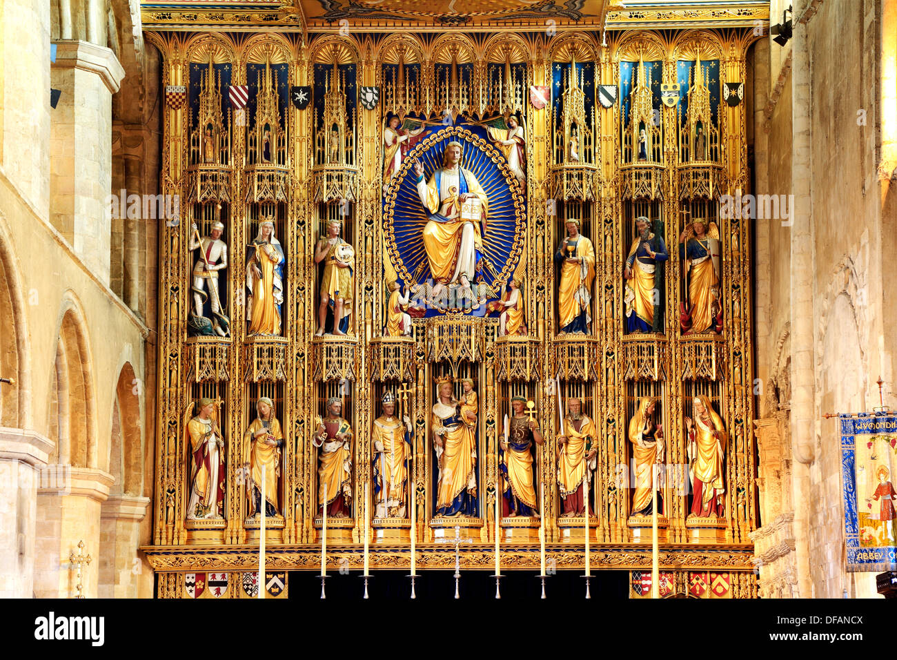 Gilt immitation gothic hi-res stock photography and images - Alamy