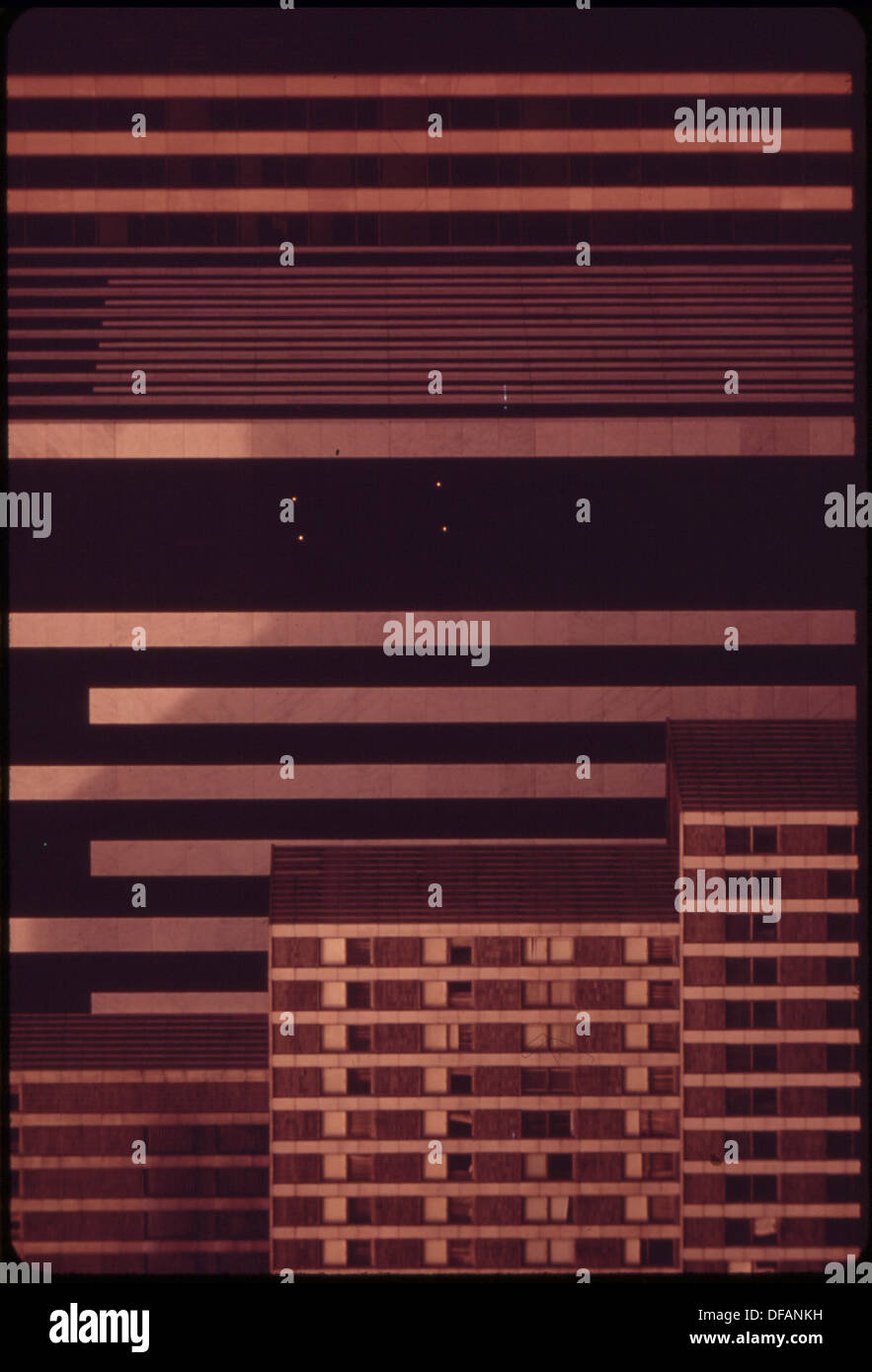 ABSTRACT IN STEEL AND CONCRETE-BUILDINGS OF MIDTOWN MANHATTAN 549880 ...
