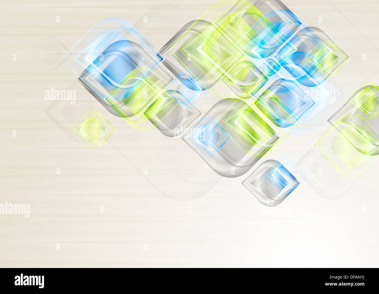 Abstract colourful shapes on the light background. Vector design eps 10 ...