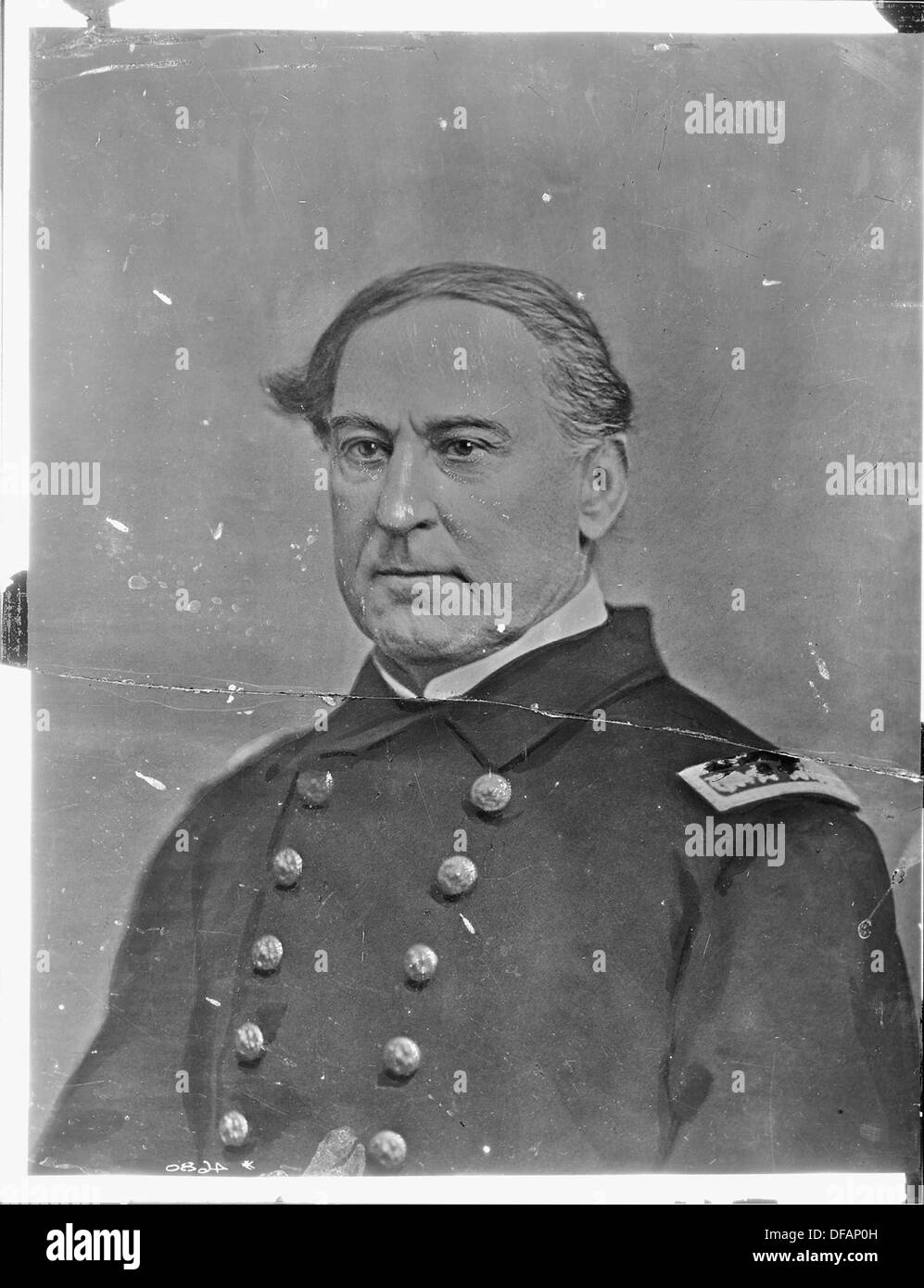 Admiral David G. Farragut, a key figure in the U.S. Navy during the ...