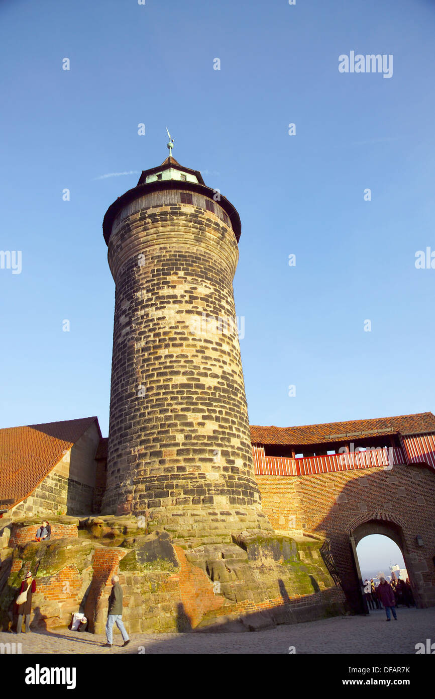 Nuremberg kaiserburg or imperial castle hi-res stock photography and ...