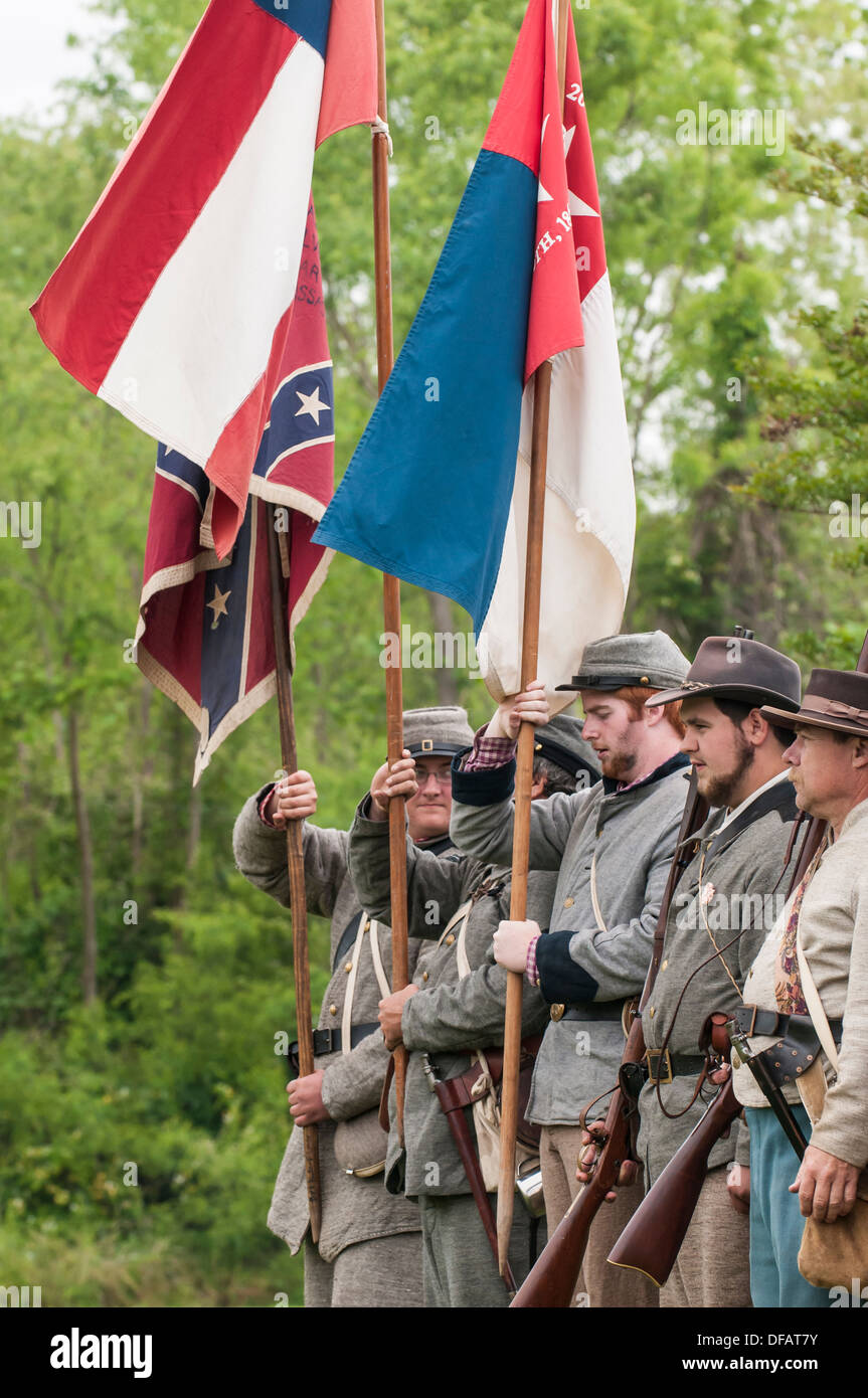 Civil War Confederate Soldiers Flag