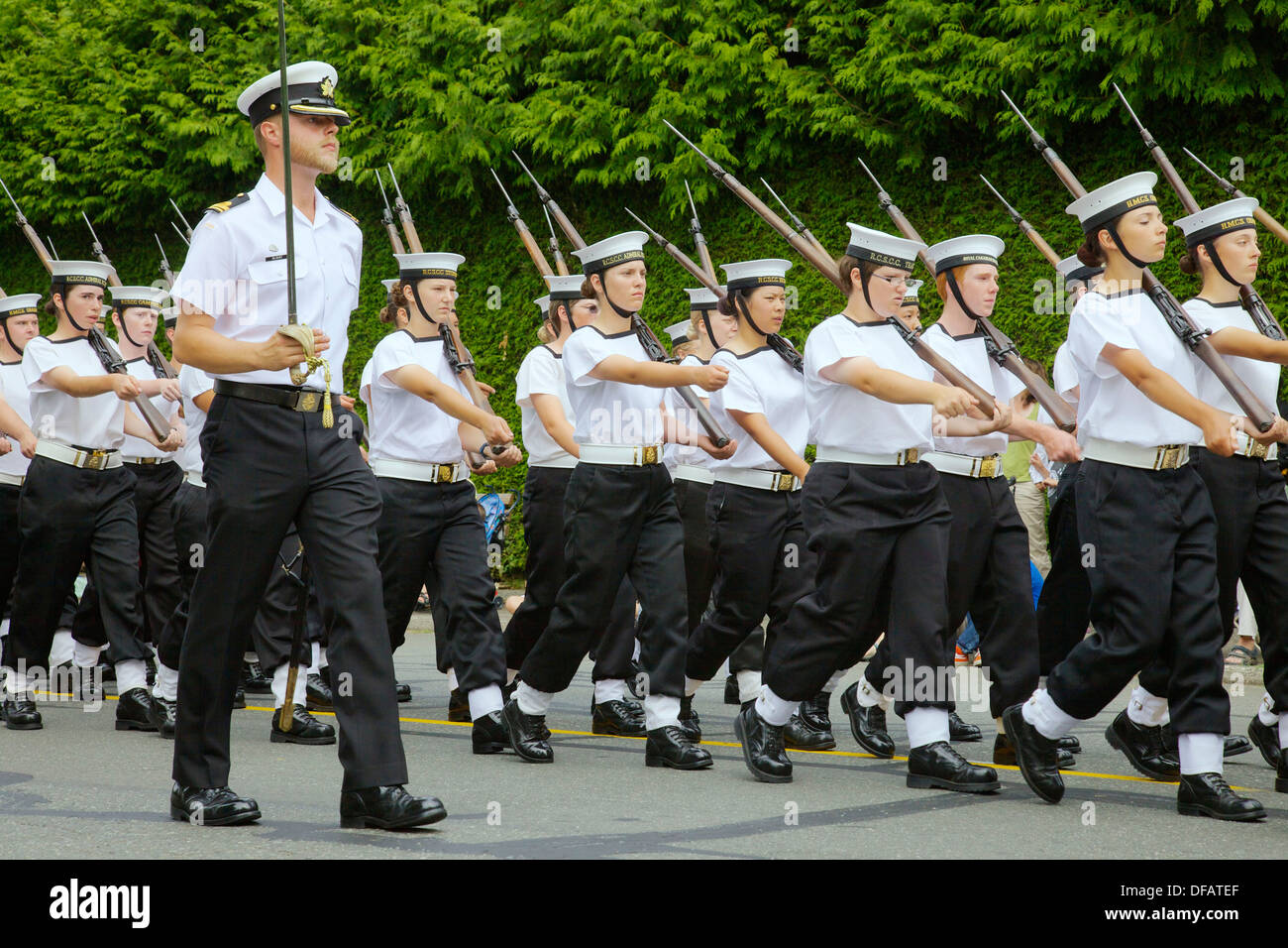 Sea cadet parade hi-res stock photography and images - Alamy