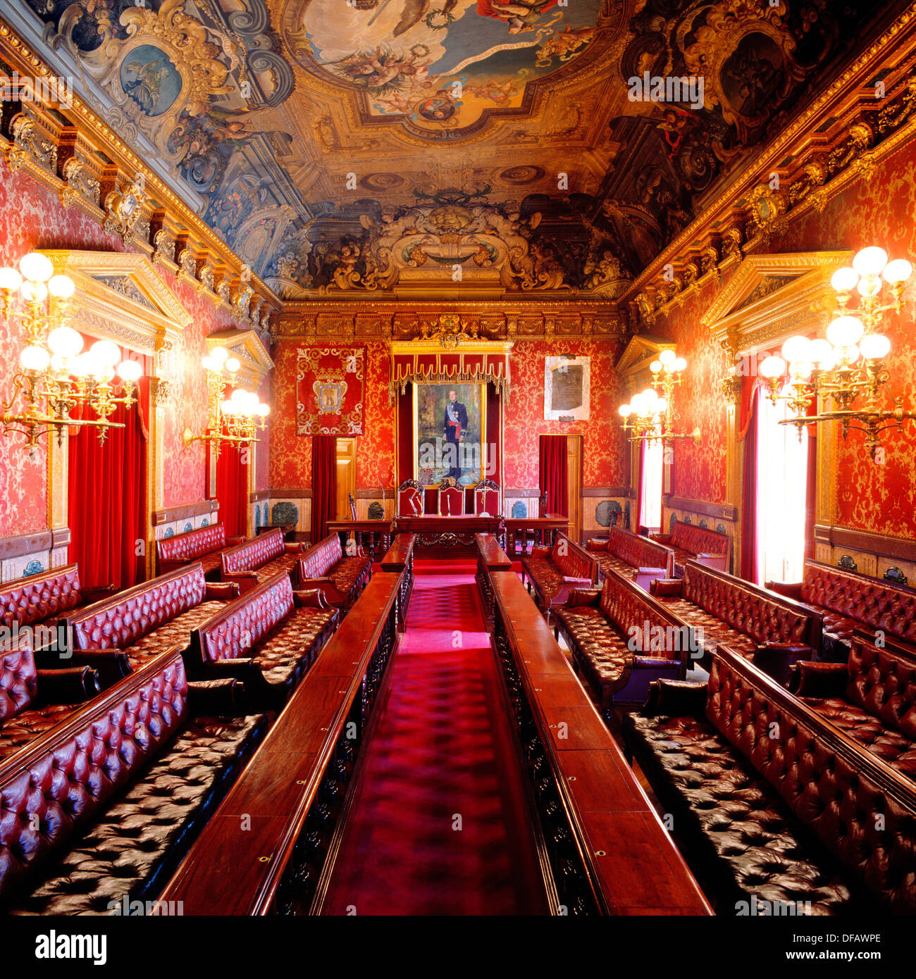 Historic assembly room hi-res stock photography and images - Alamy