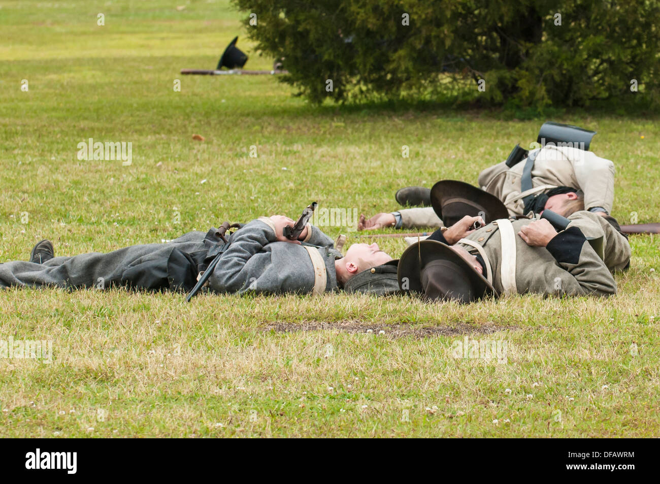 Fallen confederate south dead soldiers acting Thunder on the Roanoke ...