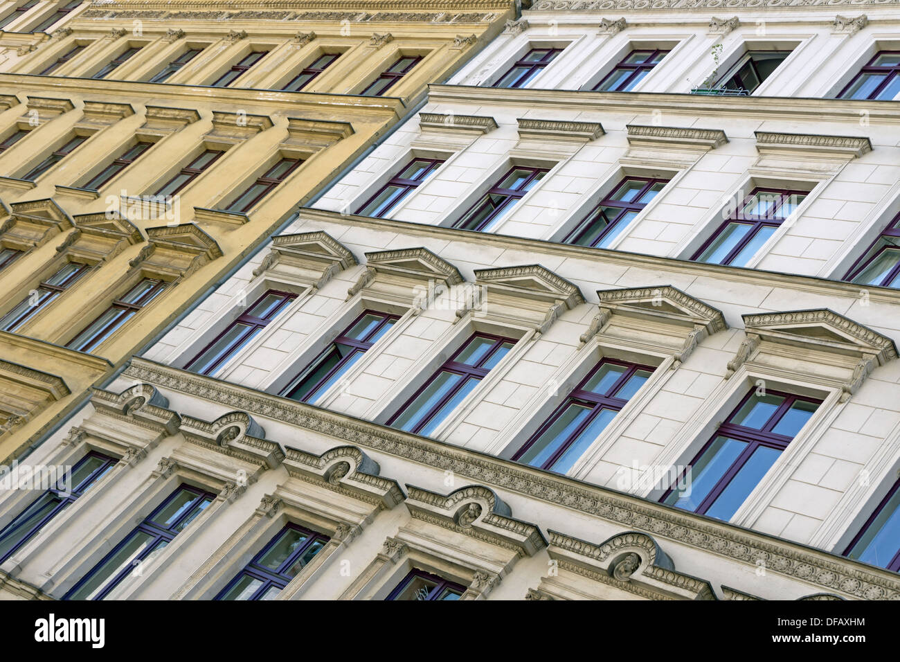 facade of apartment buildings in berlin, germany Stock Photo - Alamy