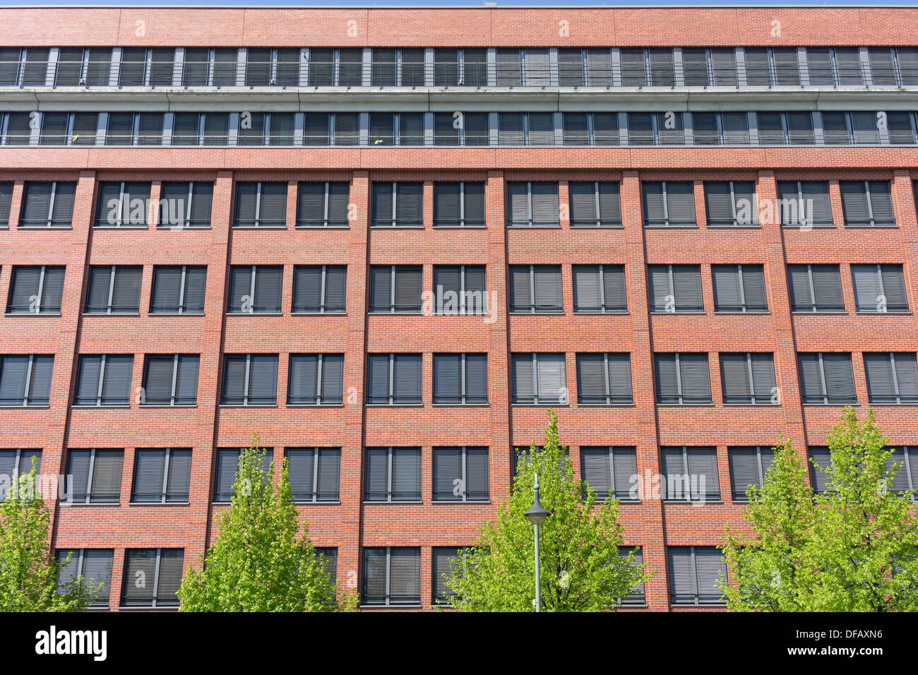 Facade of a modern urban building in Berlin, Germany Stock Photo - Alamy