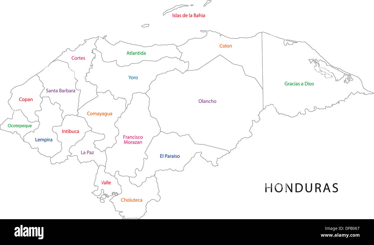 American map outline hi-res stock photography and images - Alamy