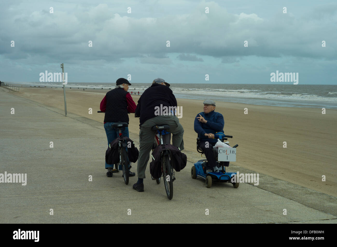 Mablethorpe seaside resort on the Lincolnshire coast, England ...