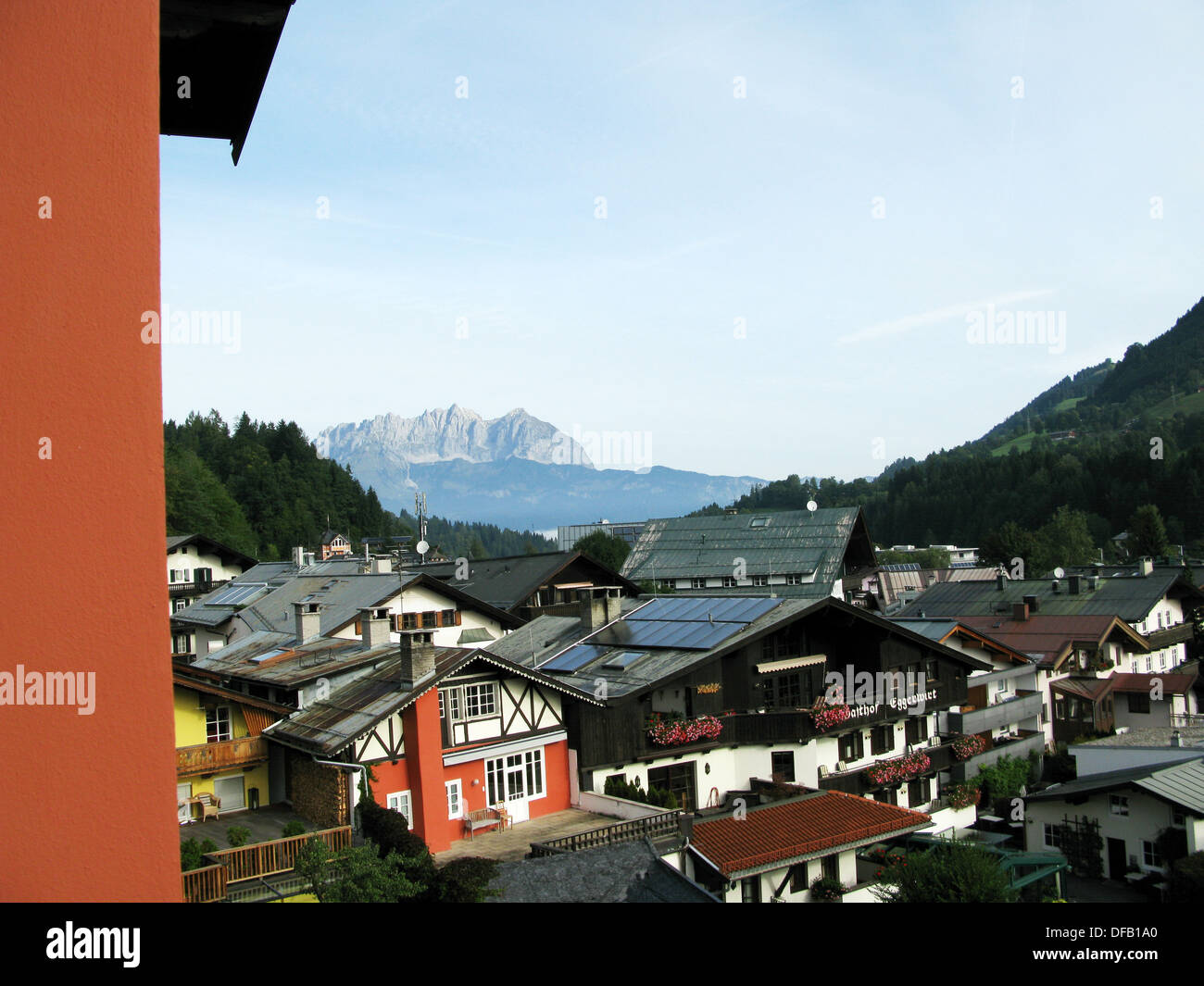 Kitzbuhel summer town hi-res stock photography and images - Alamy